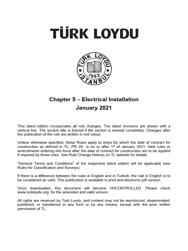 Chapter 5 Electrical Installation 2021 JAN | PDF | Power Supply | Voltage