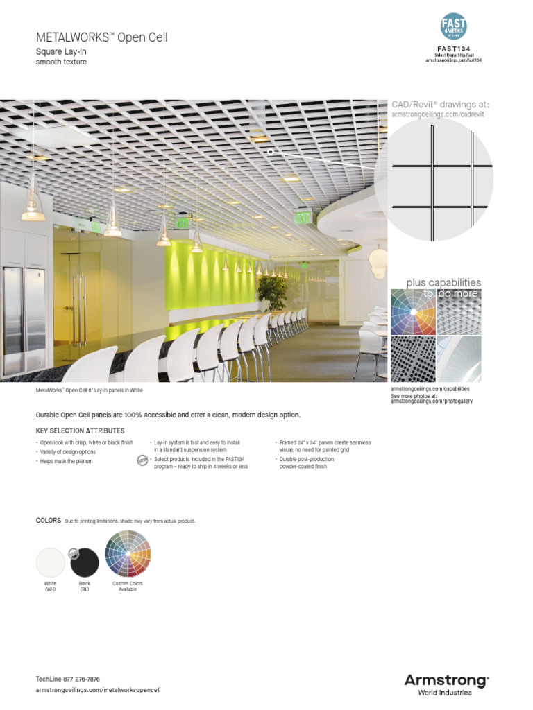 Metalworks Open Cell Data Sheet | PDF