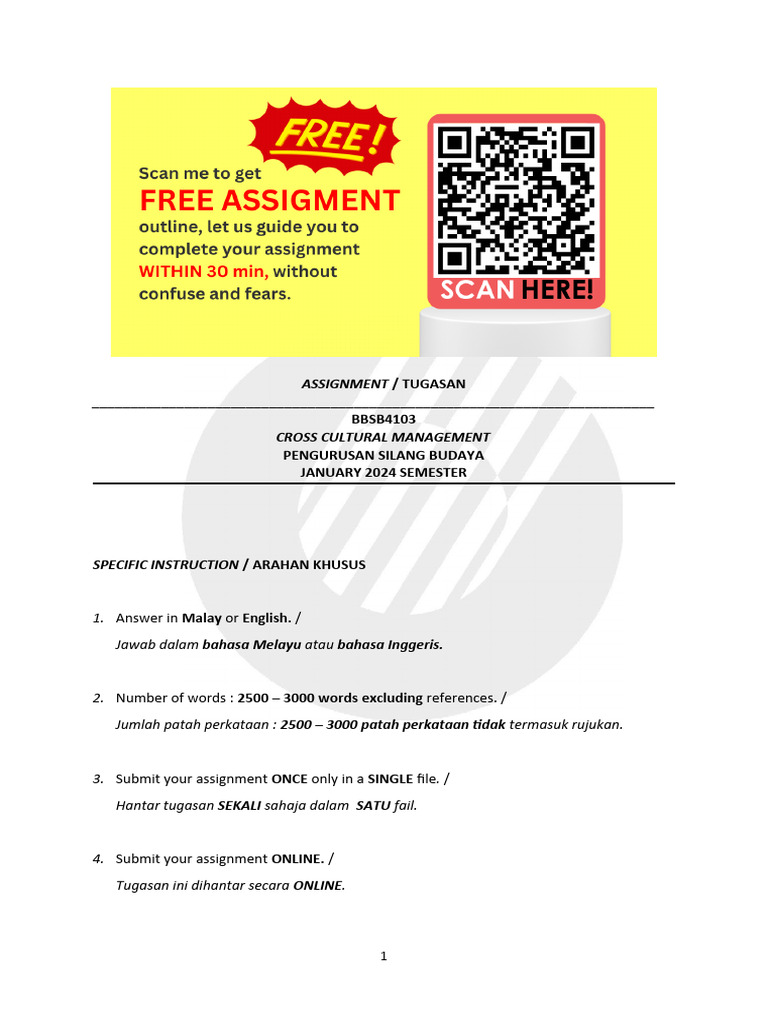 Cross-Cultural Management Assignment Guide | PDF | Screenshot | Computing