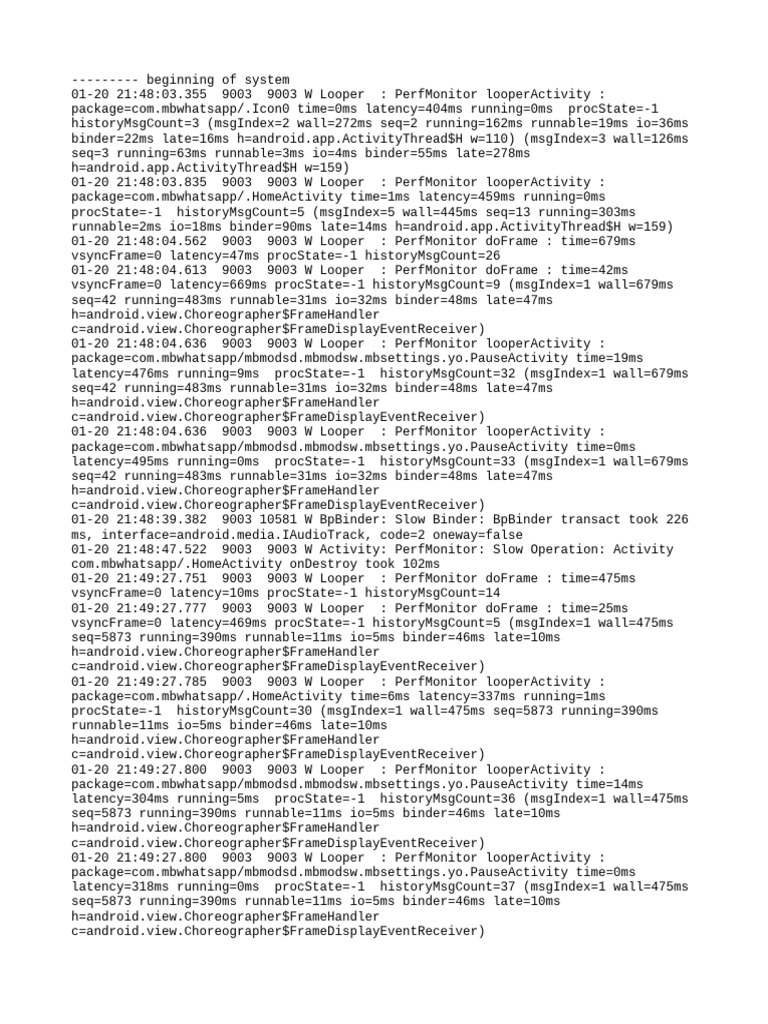 Logcat Pdf Java Programming Language Android Operating System