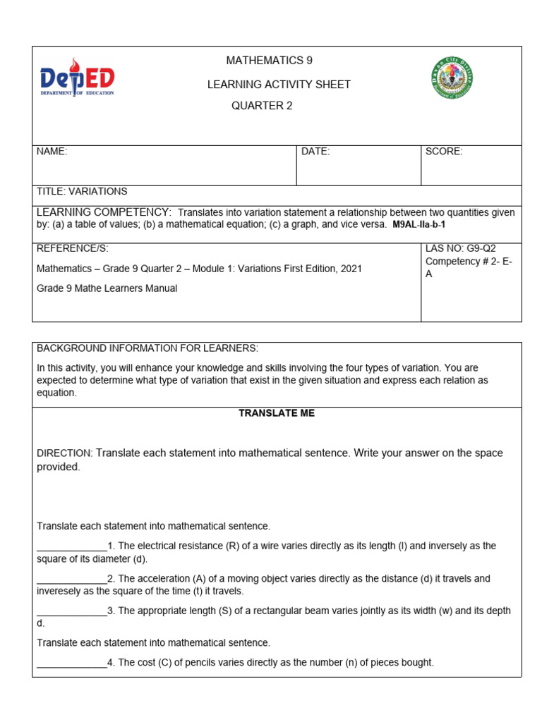 Sample LLC Activity | PDF