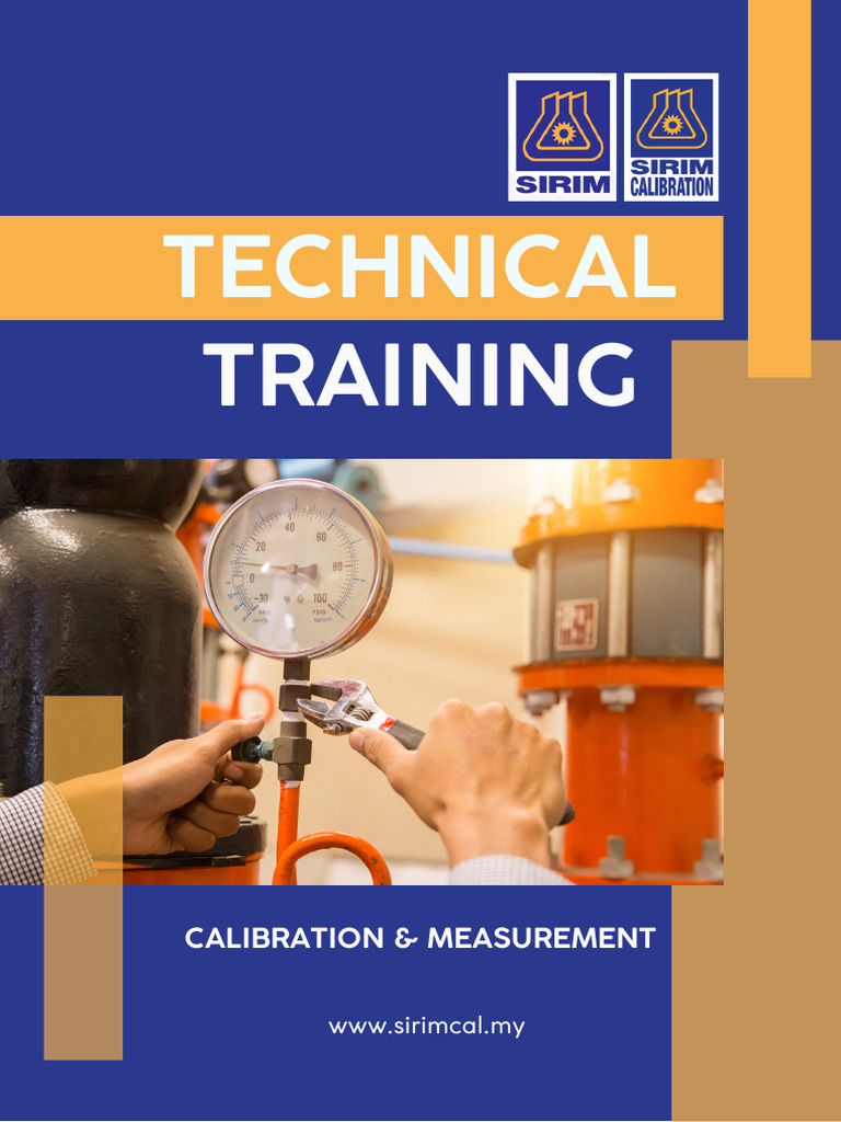 Technical Training Flyer SIRIM Cal | PDF | Calibration | Measurement