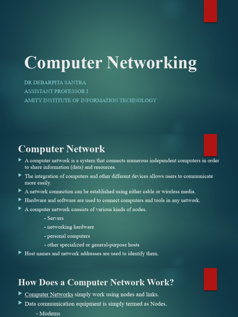 Computer Networking | PDF | Computer Network | Wireless Lan