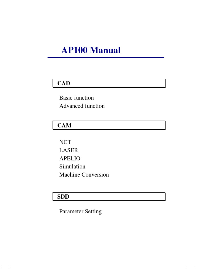 AP 100 Manual | PDF