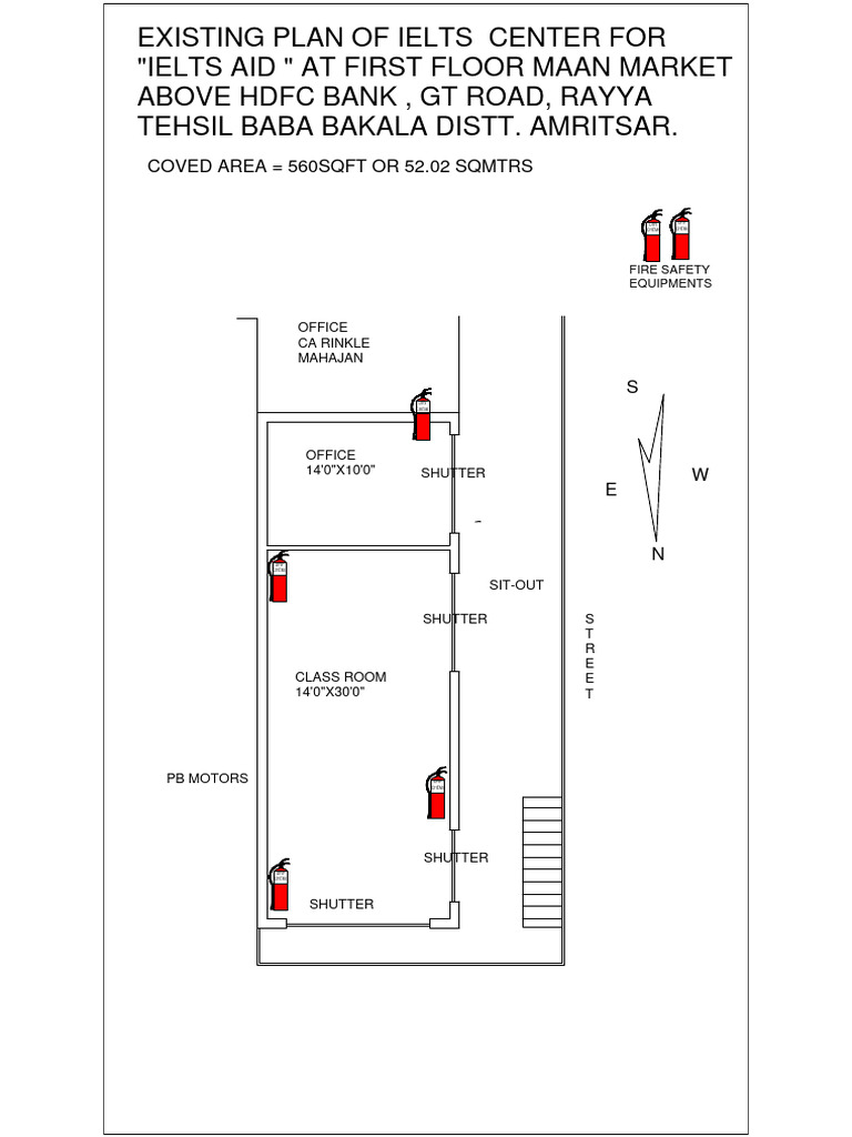Fire Safety Drawing | PDF