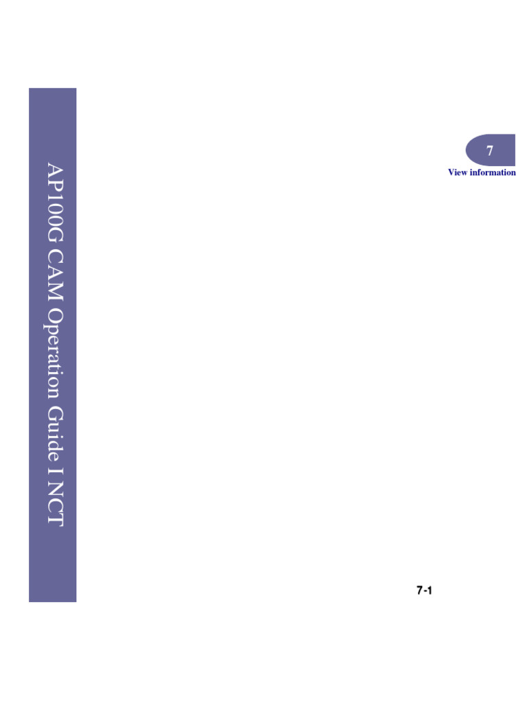 41 V23cam-Nct0307 | PDF | Computer Aided Design