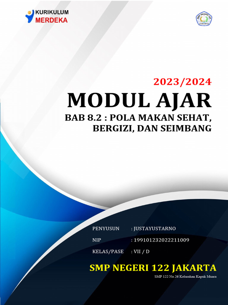 MA PJOK K7 Sem 2 - Tema 9 - 122 | PDF