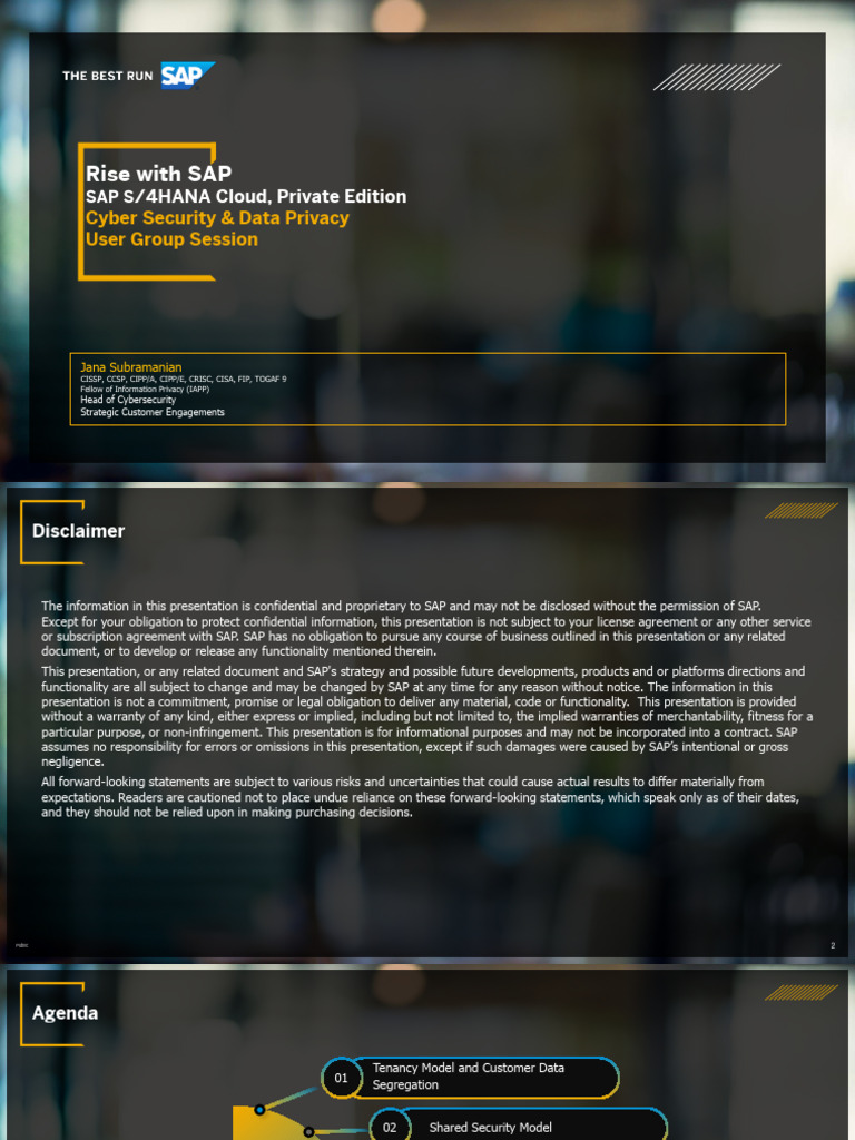 Rise With Sap Sap Hana Cloud Private Edtition | PDF | Computer Network | Cloud Computing
