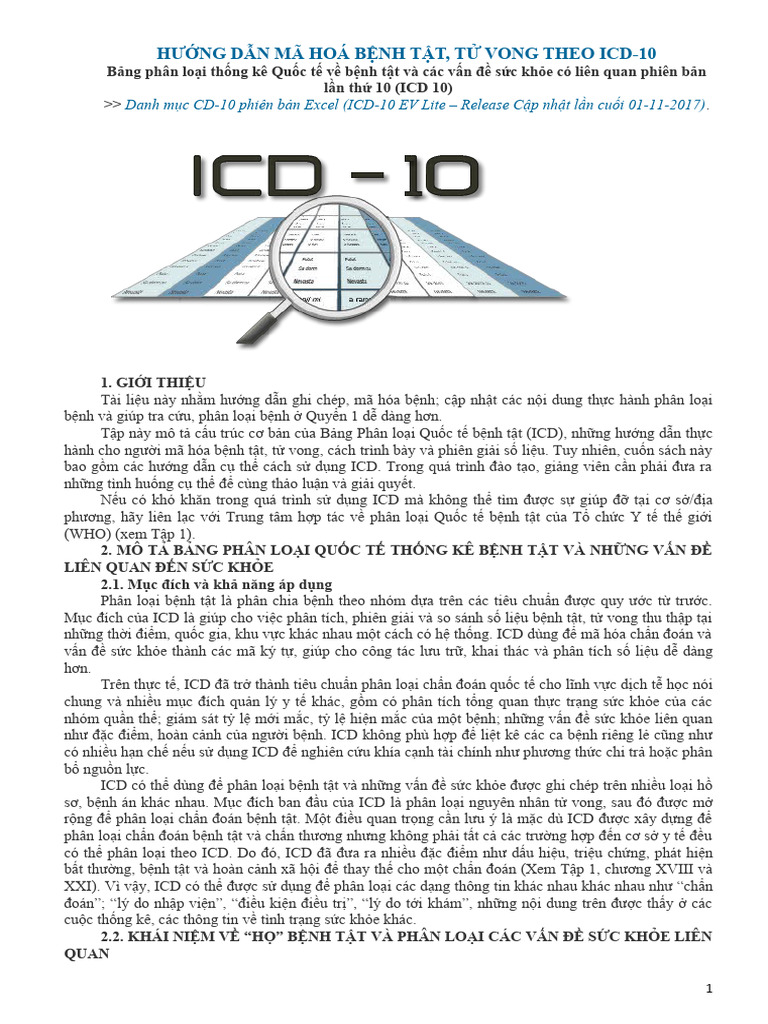 hứng dẫn ICD 10 | PDF