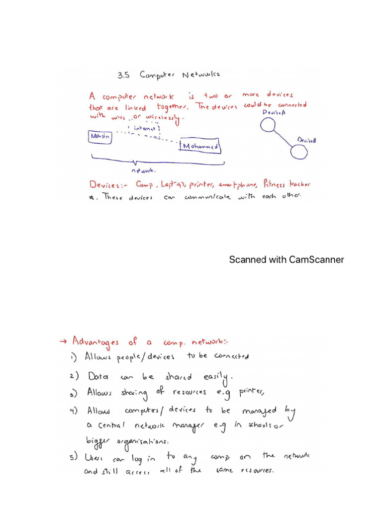 Gcse Cs Networks - Board Notes | PDF