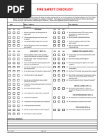 FSED 69F Fire Safety Inspection Checklist For The Renewal of FSIC Rev00 ...