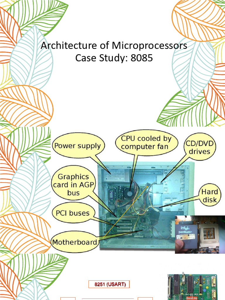 Slide - 2 - 8085 Architecture | PDF | Central Processing Unit | Input/Output