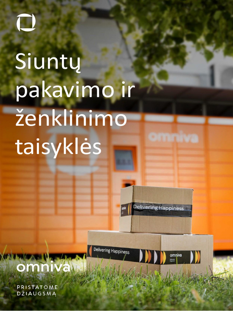 Siuntu Pakavimo Taisykles | PDF