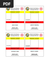 BADAC TEMPLATE - Identification Card Template | PDF