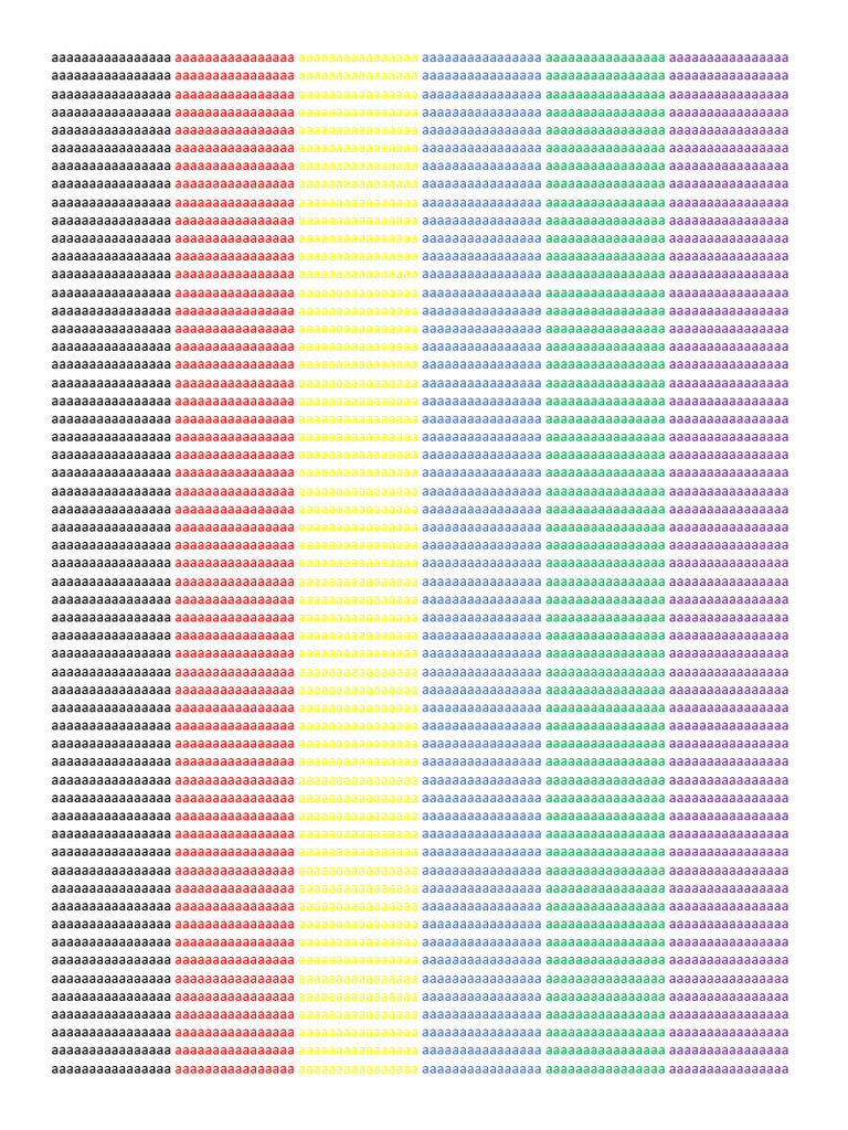Test Print Untuk Mengecek Warna Printer | PDF