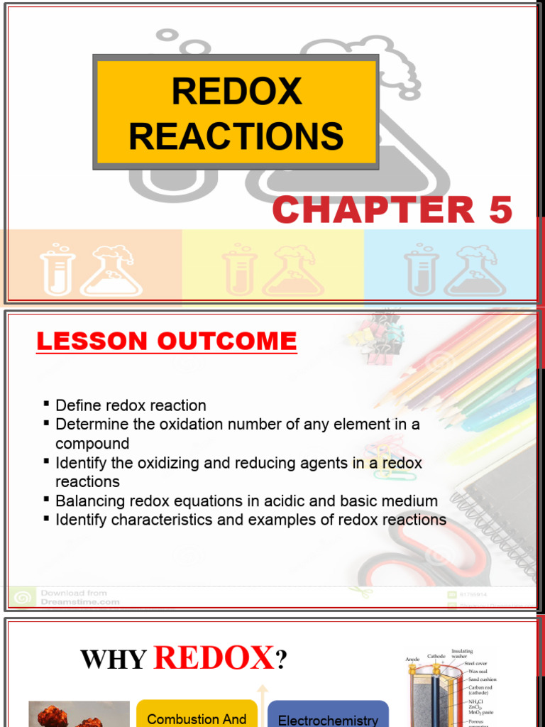 Chm131 Chapter 4 Redox Reactions | PDF | Redox | Chemical Reactions