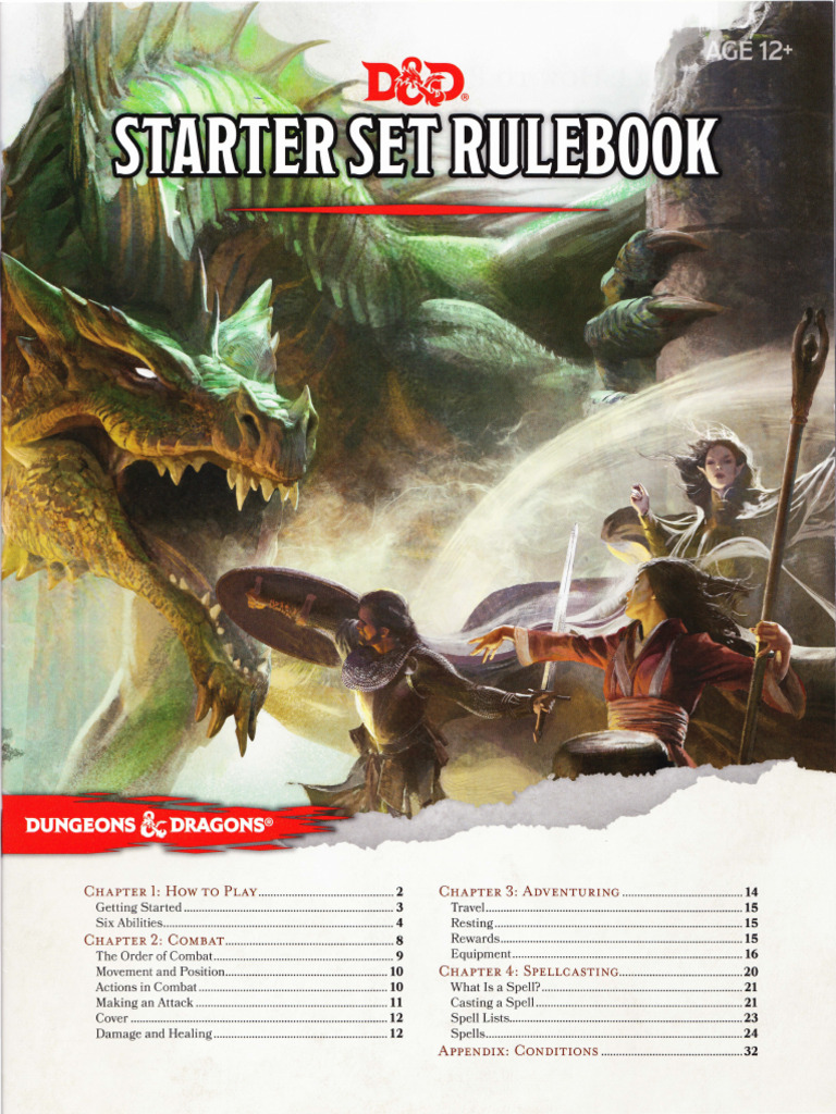 D&D 5E Starter Set Rulebook | PDF