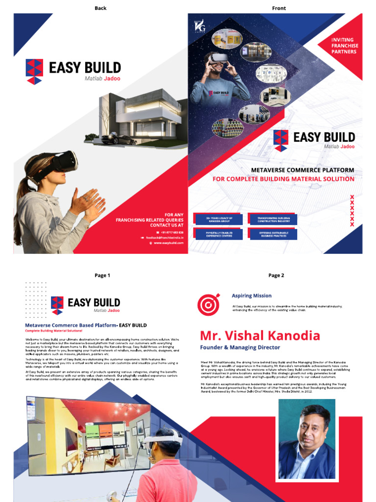 Easy Build Brochure Updated | PDF