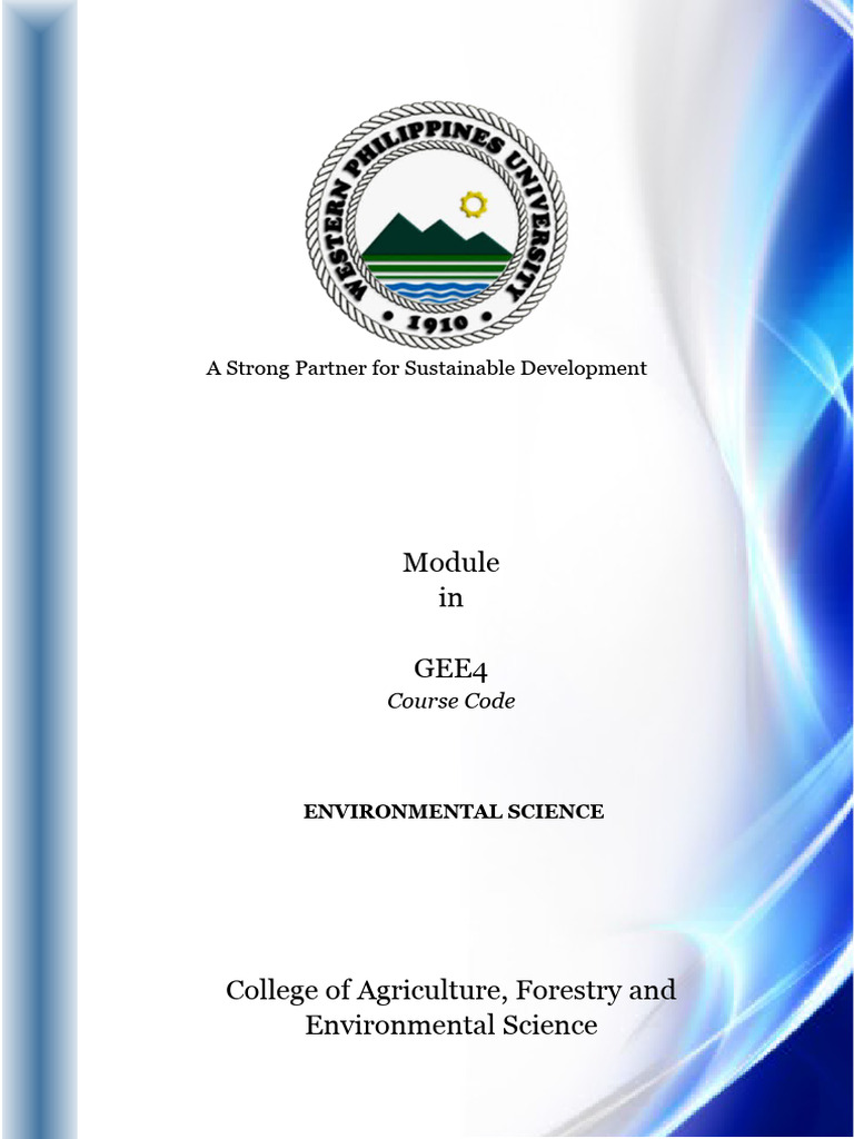 Module 6 GEE 4 | PDF