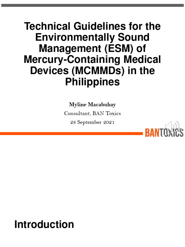 Day3 - Topic1 - JAIF Presentation - Macabuhay | PDF | Waste | Mercury (Element)