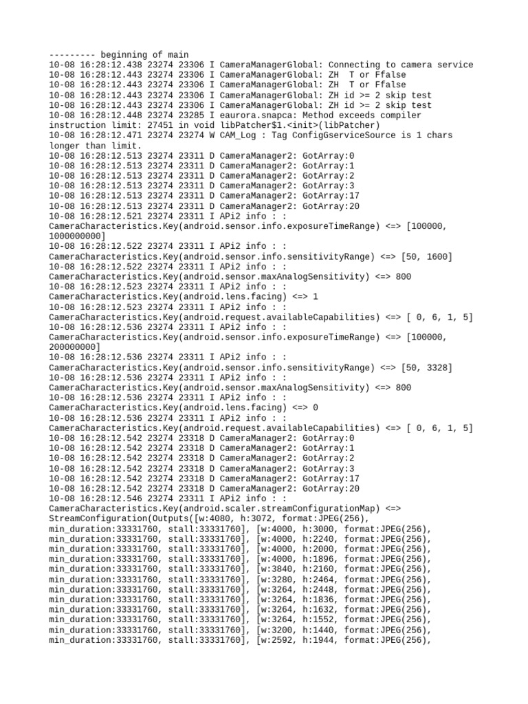 Log Cat 1665221292367 | PDF | Java Virtual Machine | Java Specification Requests