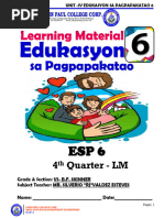 ESP6 Q3 Module-7 | PDF