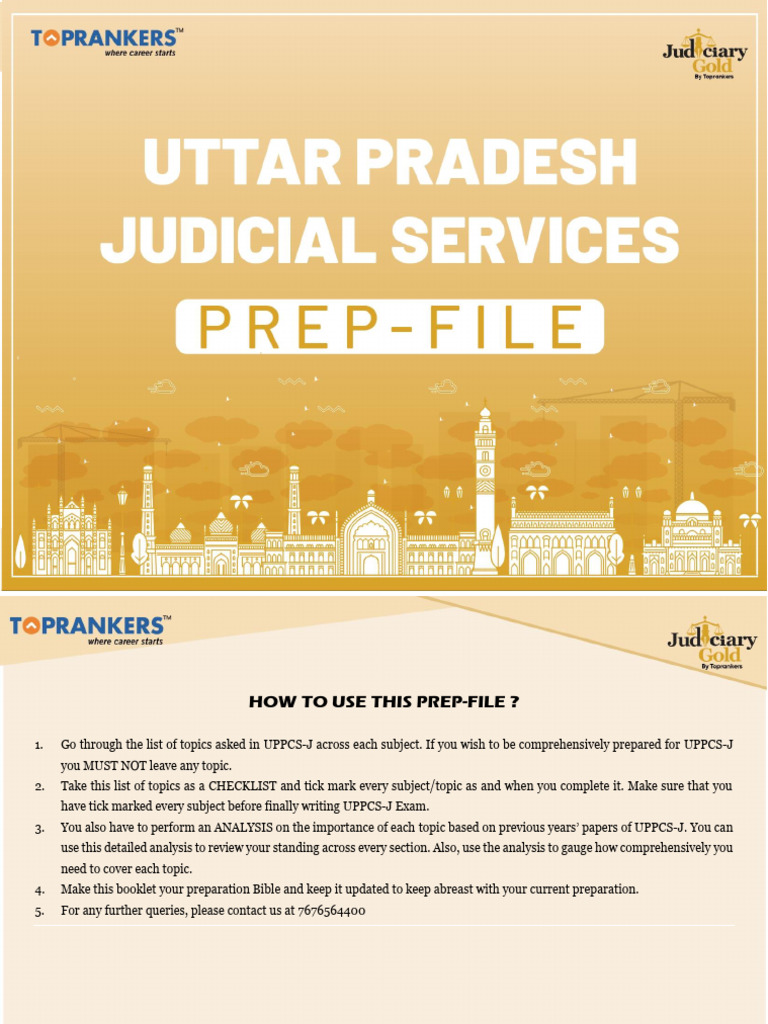 UPPCS-J Detailed Analysis (Prep-File) | PDF | Guarantee | Civil Law (Legal System)