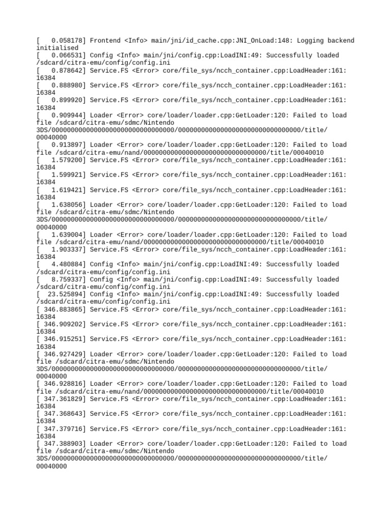 Citra Log - Txt.old | PDF | Encryption | Rendering (Computer Graphics)