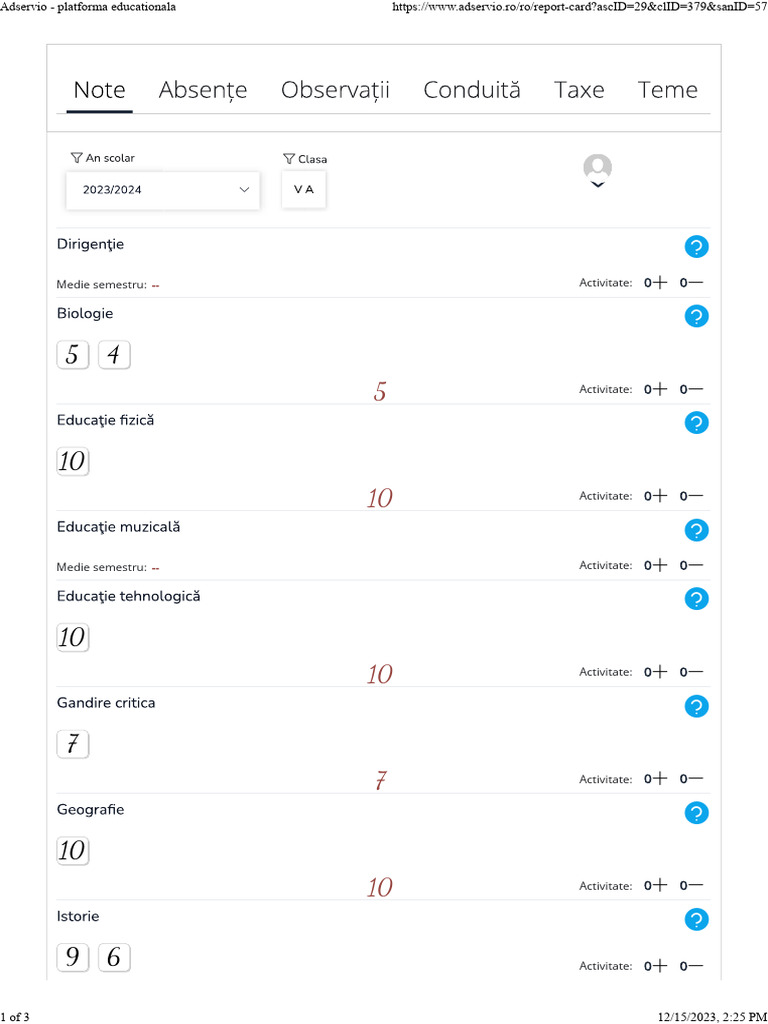 Adservio - Platforma Educationala | PDF