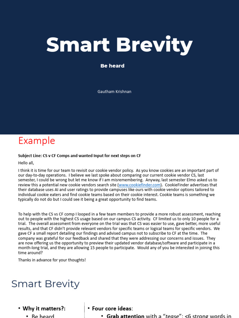 Smart Brevity | PDF