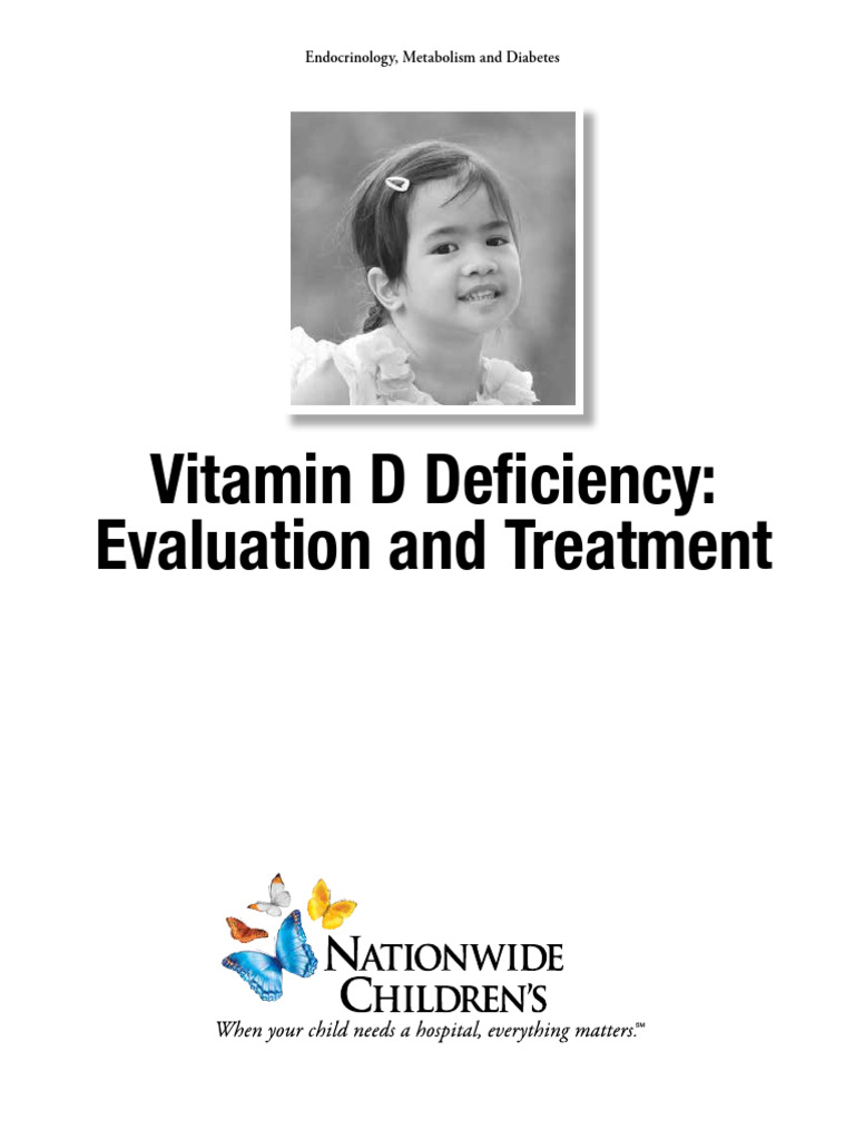 Vitamin D Deficiency | PDF | Causes Of Death | Diseases And Disorders