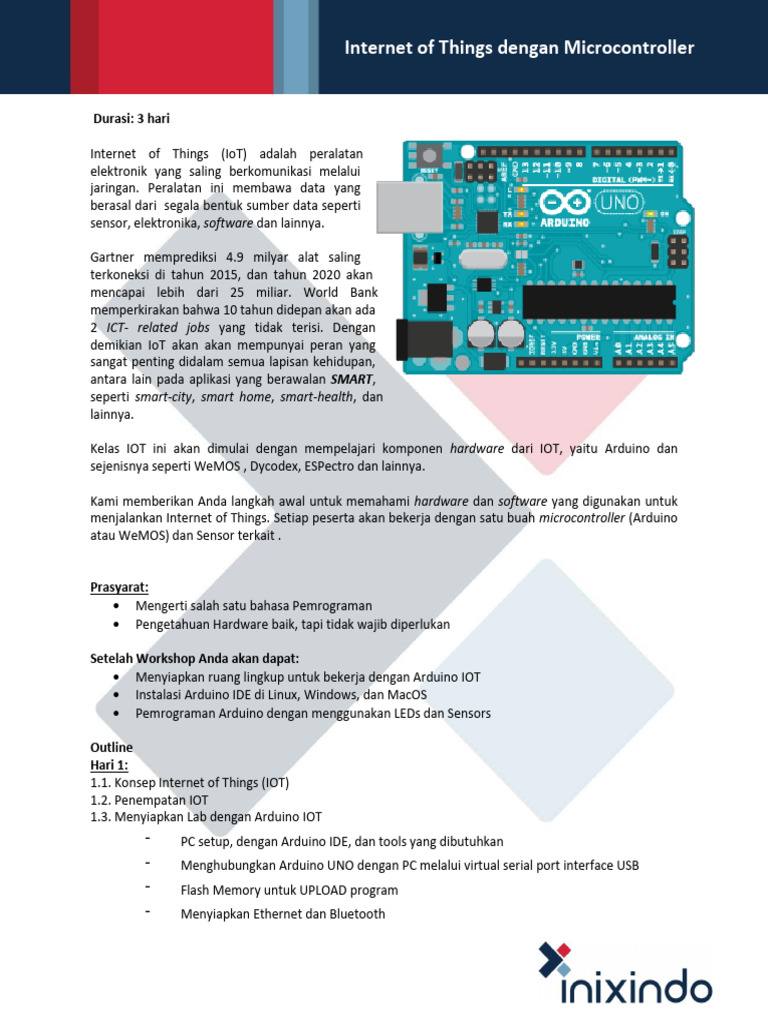 Internet of Things Dengan Microcontroller | PDF | Komputer