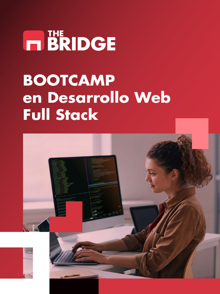 Folleto TB Presencial Fullstack LR | PDF | Plan de estudios | Computación en la nube