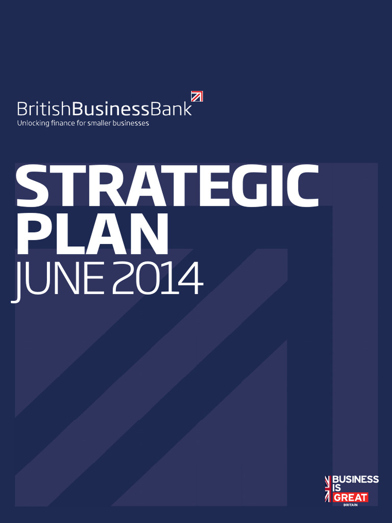 British Business Bank Strategic Plan 2014 | PDF