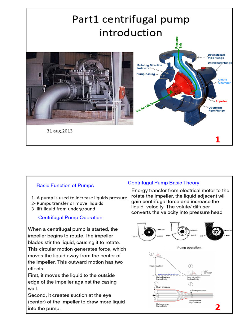 Part 1 Centrifugal Pump 21 | PDF | Pump | Applied And Interdisciplinary ...