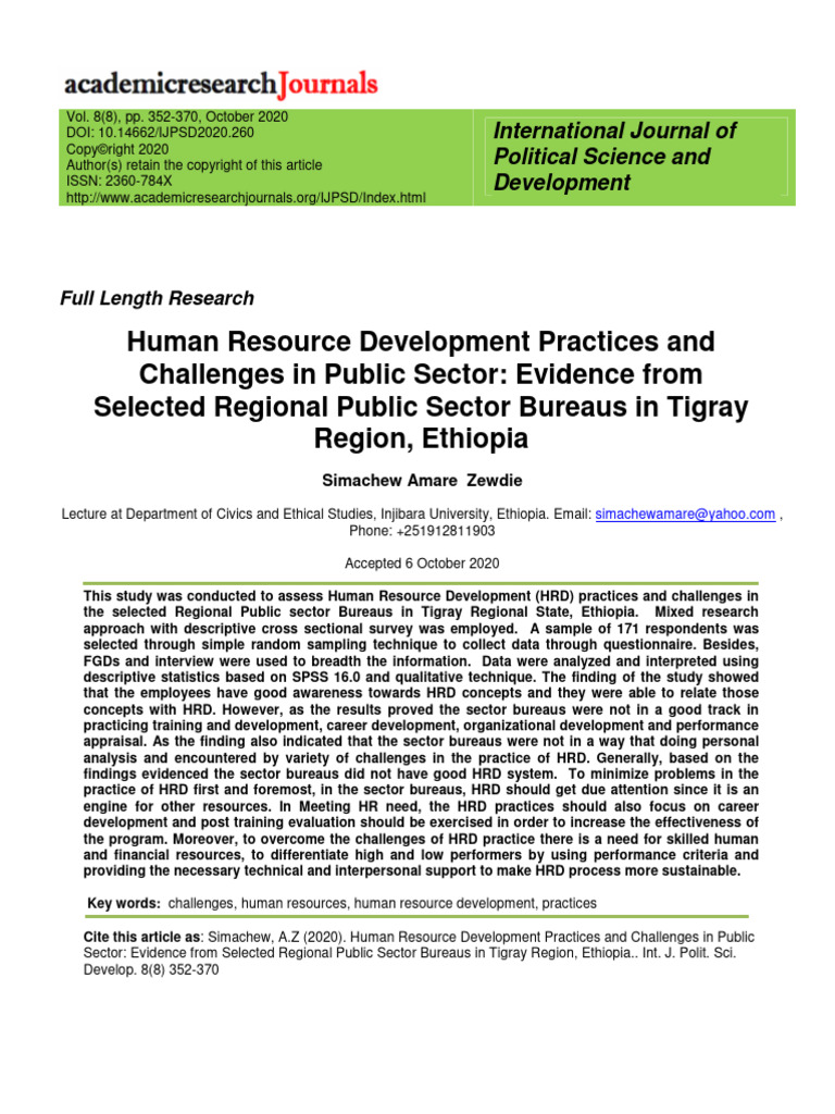 Simachew 2 | PDF | Performance Appraisal | Human Resources