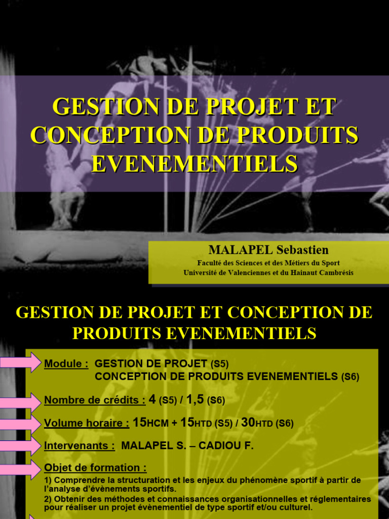 Gestion de Projet Événementiel | PDF | Publicité | la communication