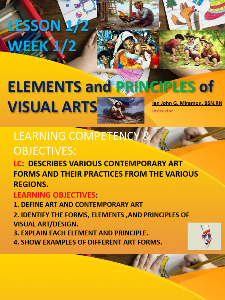 Contemporary Arts Week 1 Lesson 1 | PDF | Contemporary Art ...