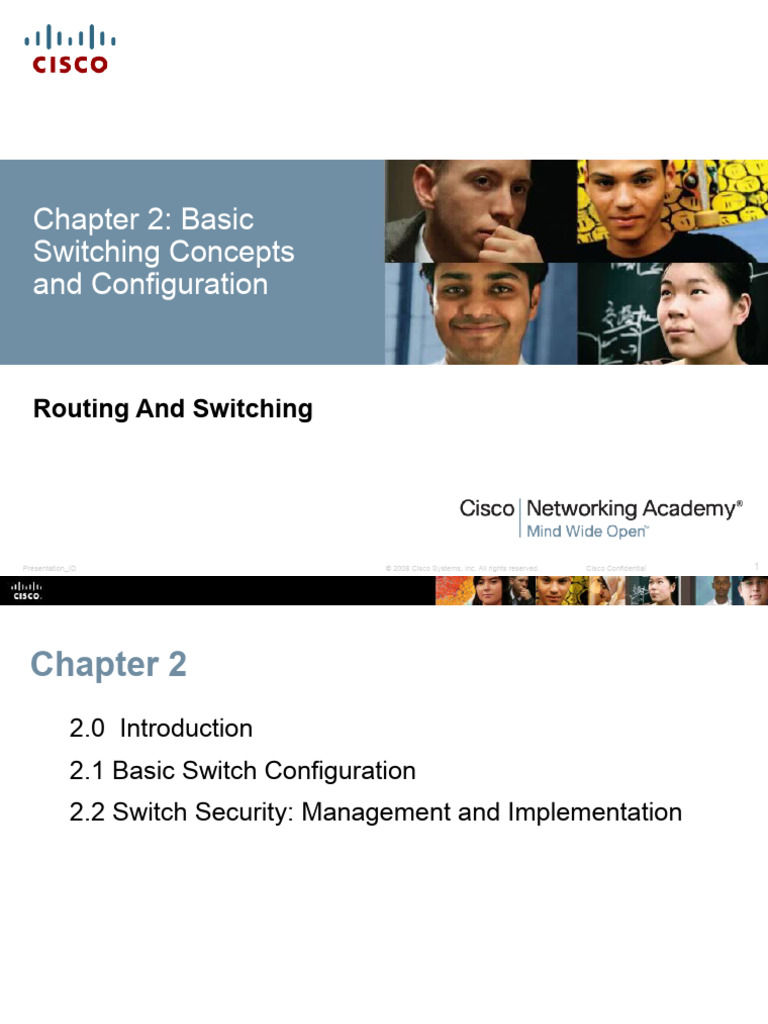 RS InstructorPPT Chapter2 | PDF | Secure Shell | Network Switch