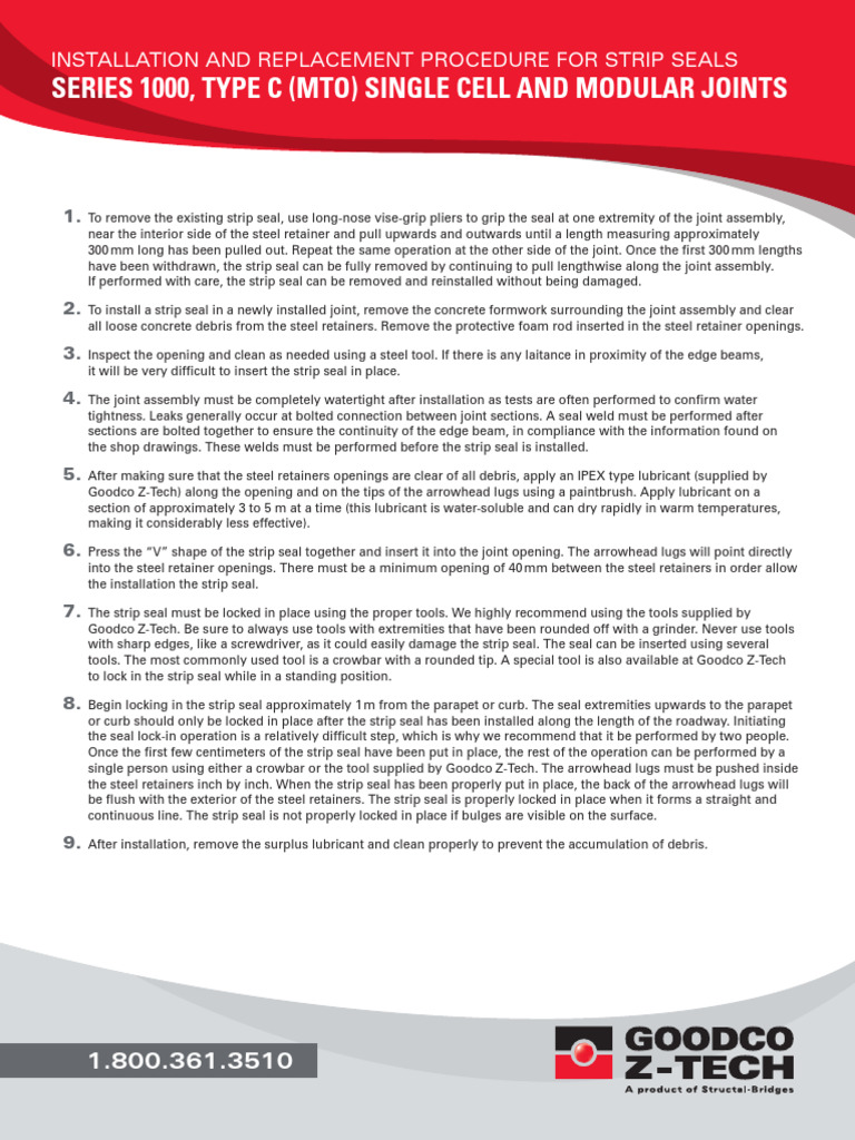 Install, Replacement Manual | PDF | Industrial Processes | Manufactured Goods