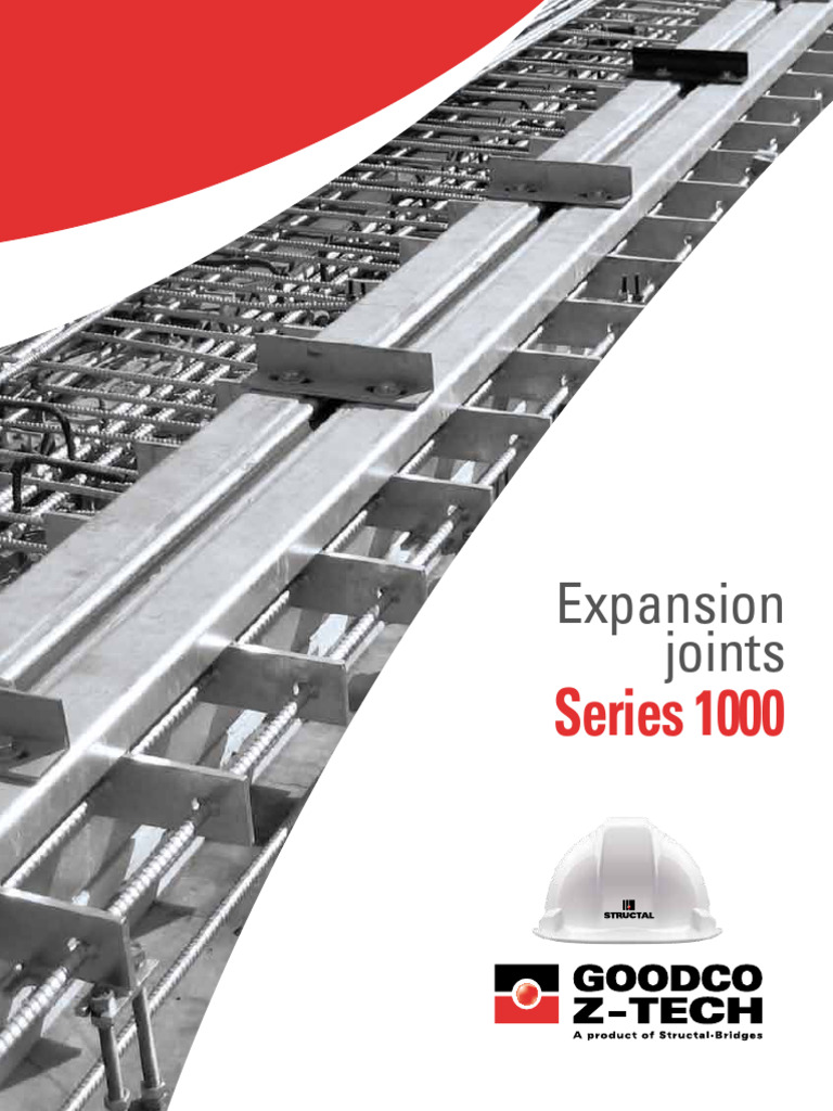 Goodco Z-Tech Expansion Joints Guide | PDF | Concrete | Welding