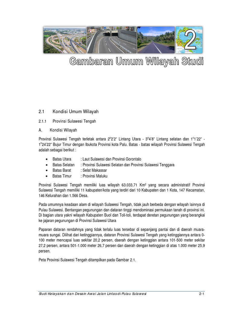 Bab 2 Gambaran Umum Wilayah Studi | PDF