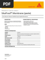 Sikaproof 808 | PDF | Concrete | Physical Sciences