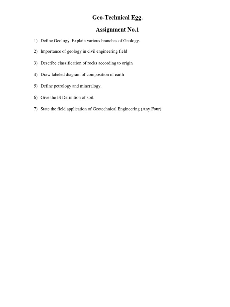 Assignments (GTE) | PDF