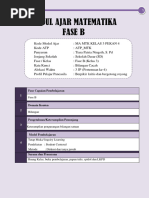 Modul Ajar Matematika - Nilai Tempat Bilangan - Fase B - Kelas 3 | PDF | Kajian Bahasa Asing