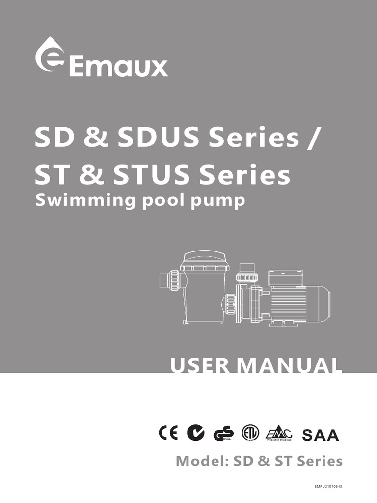 User Manual en Pump ST SD EMPU21070543 Single-Page | PDF | Equipment ... User Manual en Pump ST SD EMPU21070543 Single-Page | PDF | Equipment ...