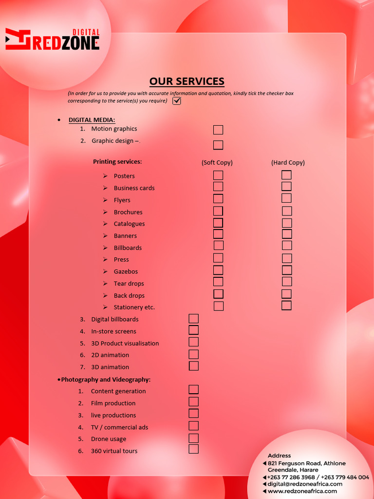 What We Offer Pdf Brand Mass Media