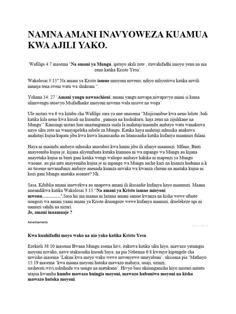 AMANII | PDF