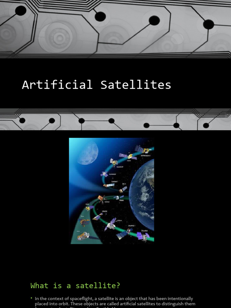 Artificial Satellites | PDF