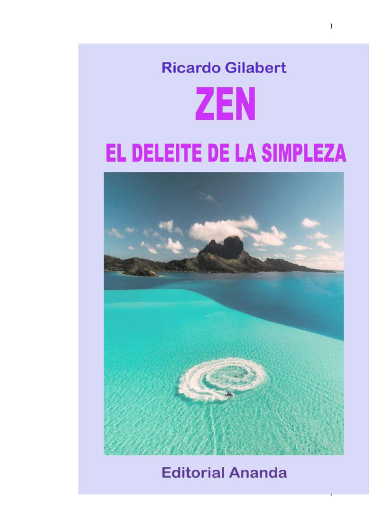 Zen - El Deleite de La Simpleza - Gilabert Ricardo | PDF | Amor | zen
